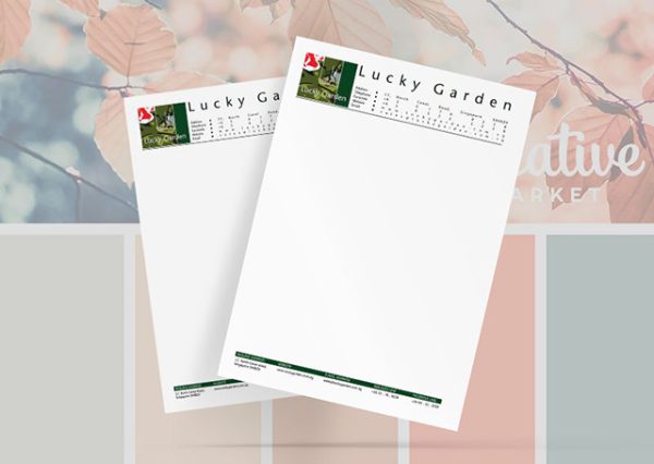 20+ Mẫu thiết kế tiêu đề thư (Letterhead) đẹp, ấn tượng
